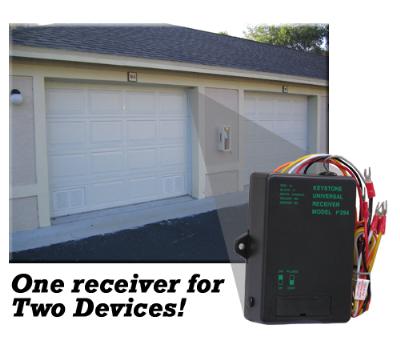 Gate Crafters Universal Garage Door Receivers - Dual Channel (P294-2K)
