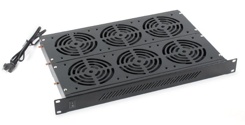 1U Rack Mount Cooling Rack fan with 6 Fans by Geek Racks (JF-057 ...