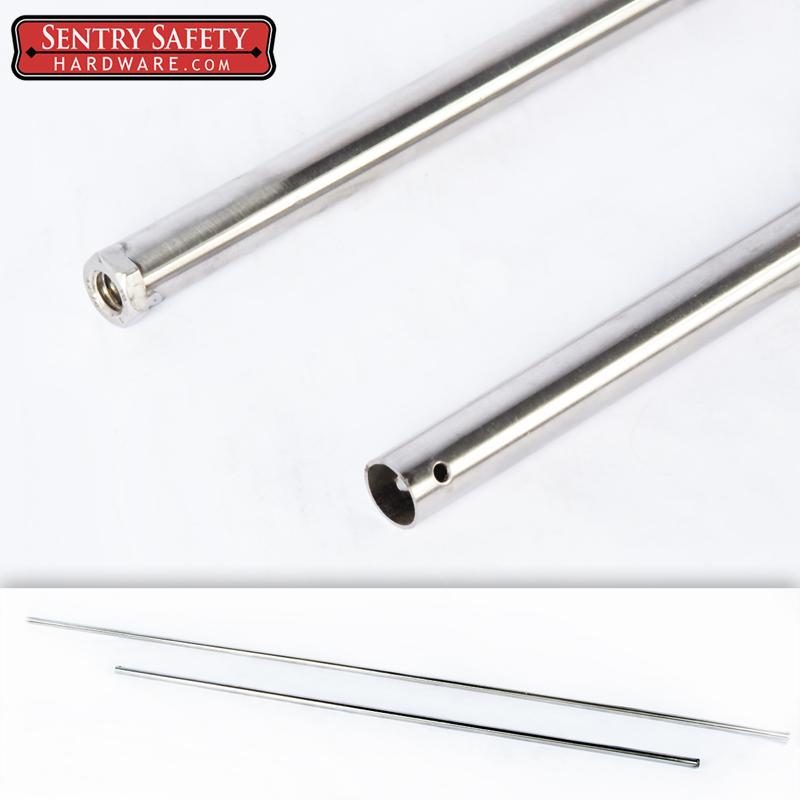 Sentry Safety Stainless Steel Vertical Rod for 8 Foot Doors ...