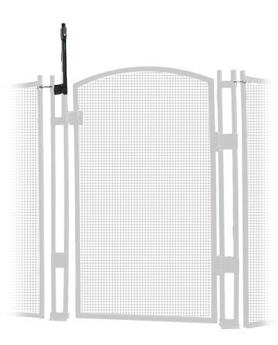 Pool Fence - EZ-Guard Self-Closing Self-Latching Gate - White 4' Tall ...