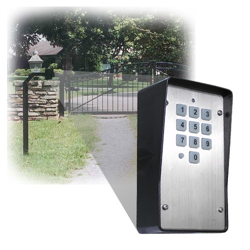 Gatecrafters Wired/Wireless Stainless Steel Keypad (WKP-P)