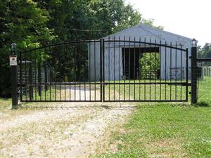 Driveway Gates - Estate Swing 16 Foot Long, Dual Driveway Gate Made in USA