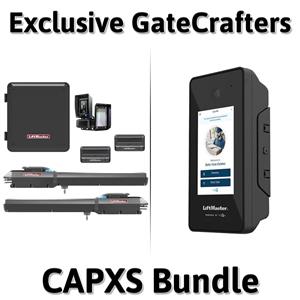 LiftMaster LA500UL Dual Swing Gate Opener Kit with MyQ Technology ...