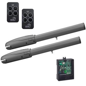 Viking G5 Dual Swing Gate Operator - Viking FAAC 433 Mhz + 2 Free Remotes