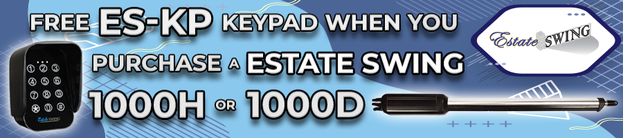 Estate Swing Gate Openers, Accessories, and Parts